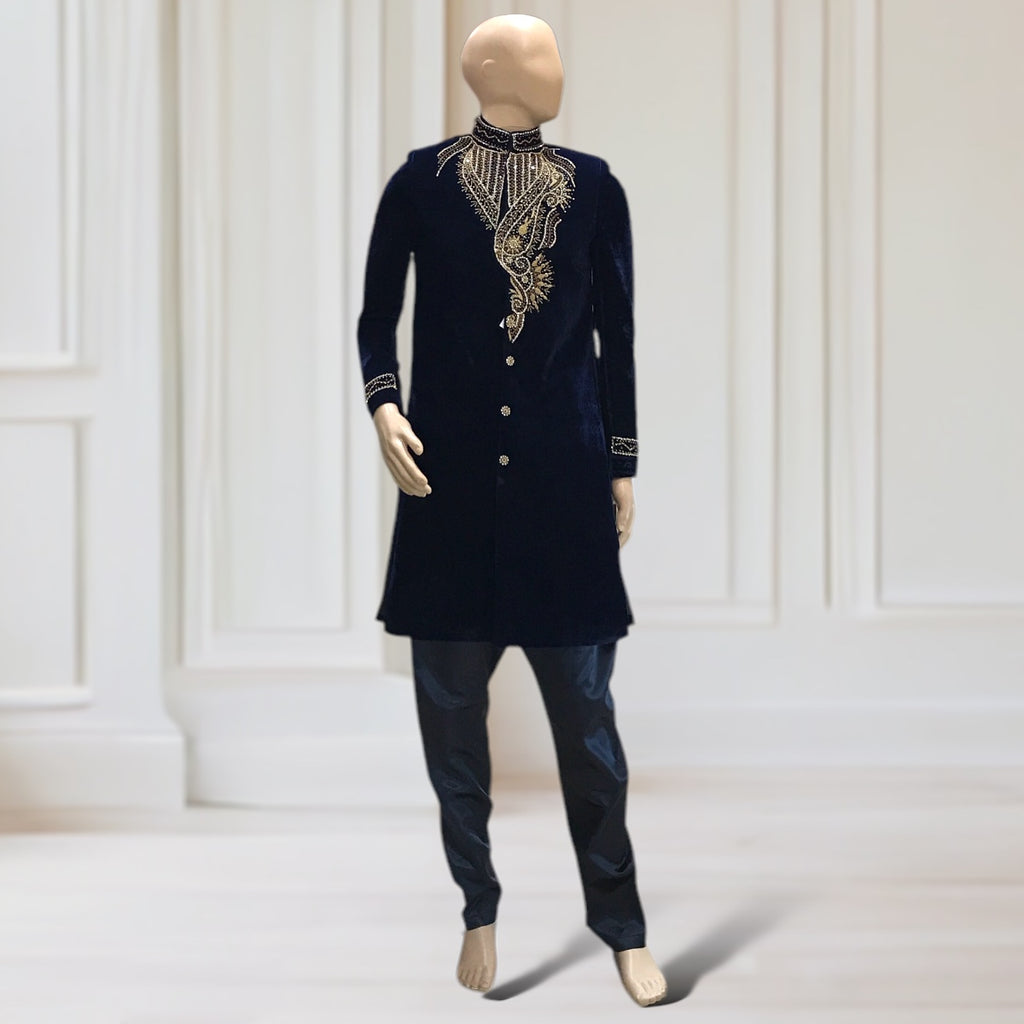 Sherwani + Trouser – Mirage Sarees